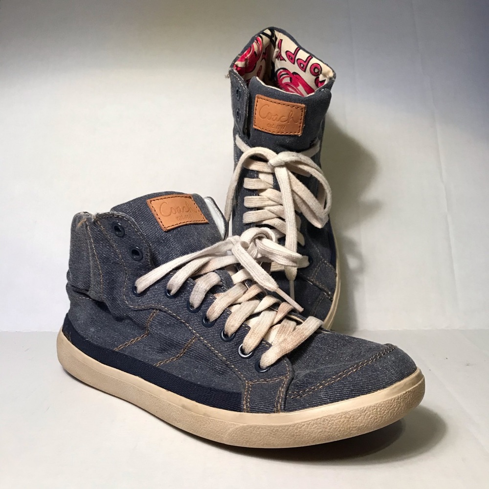 Coach Ellis High Top Sneaker - Gem